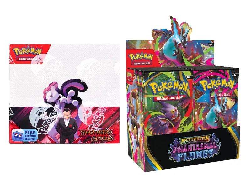 Pokemon TCG Booster Boxes | Scarlet & Violet, Sword & Shield, Mega Evo ...